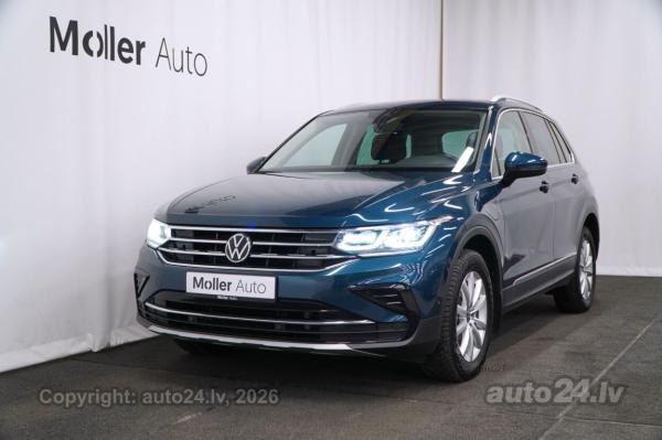 Blue Volkswagen Tiguan 2022 in Tallinn, with an engine capacity of 1.40 L and mileage of 120 thousand km for 27900 €, photo 2 on AUTOMOTO.COM.LV