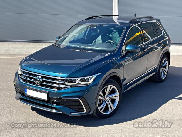 Blue Volkswagen Tiguan 2022 in Tallinn, with an engine capacity of 1.40 L and mileage of 61 thousand km for 27500 €, photo 2 on AUTOMOTO.COM.LV