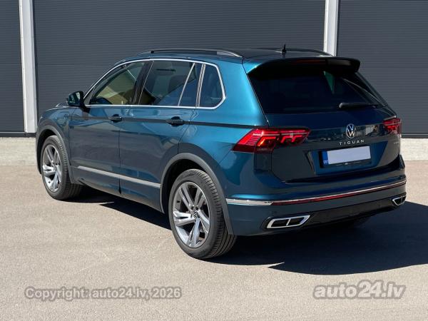 Blue Volkswagen Tiguan 2022 in Tallinn, with an engine capacity of 1.40 L and mileage of 61 thousand km for 27500 €, photo 8 on AUTOMOTO.COM.LV