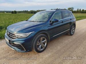 Blue Volkswagen Tiguan 2022 in Tartu, with an engine capacity of 1.40 L and mileage of 62 thousand km for 28000 €, photo  on AUTOMOTO.COM.LV