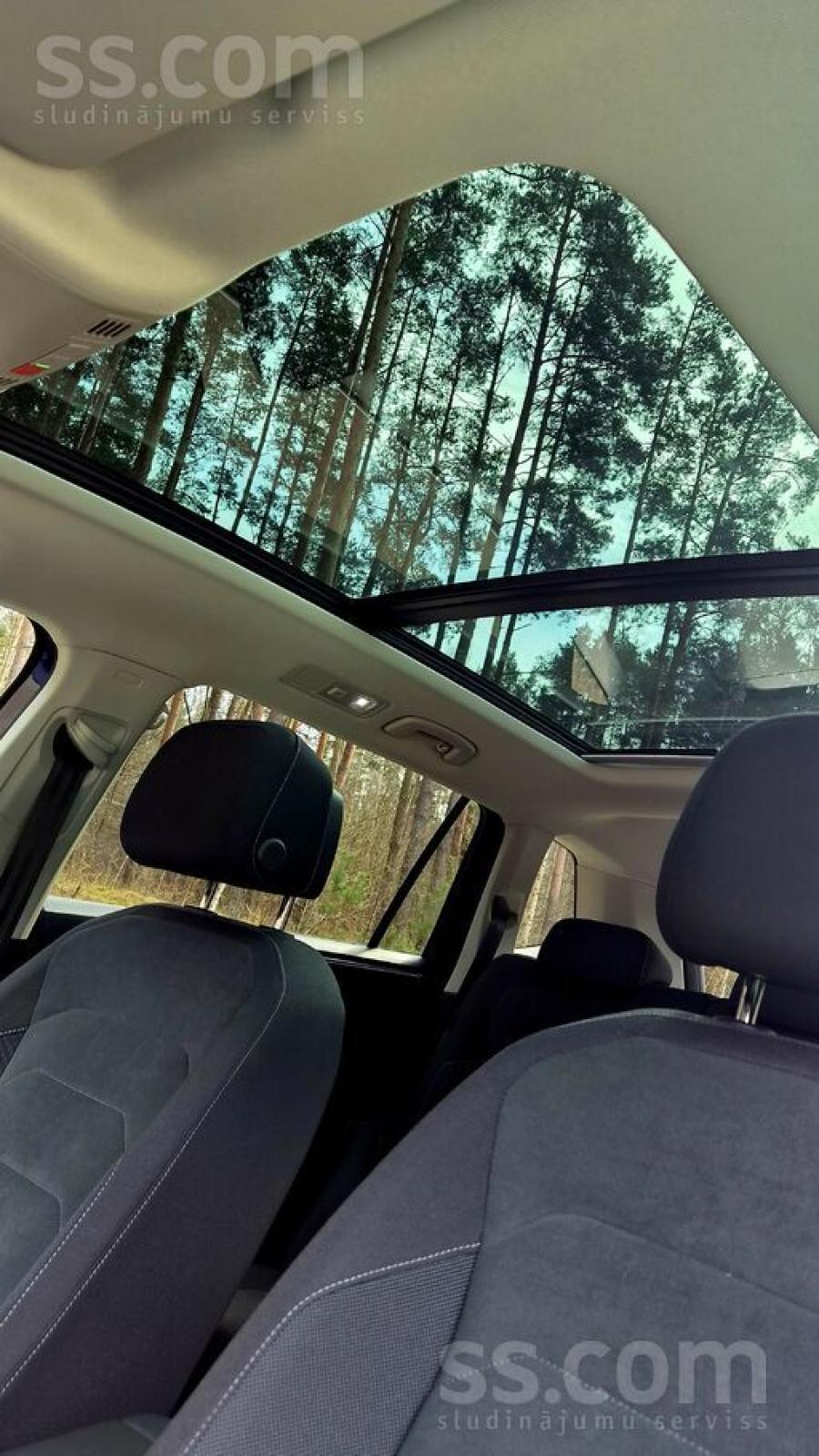 Blue Volkswagen Tiguan 2023 in Riga, with an engine capacity of 2.00 L and mileage of 56 thousand km for 32300 €, photo 11 on AUTOMOTO.COM.LV