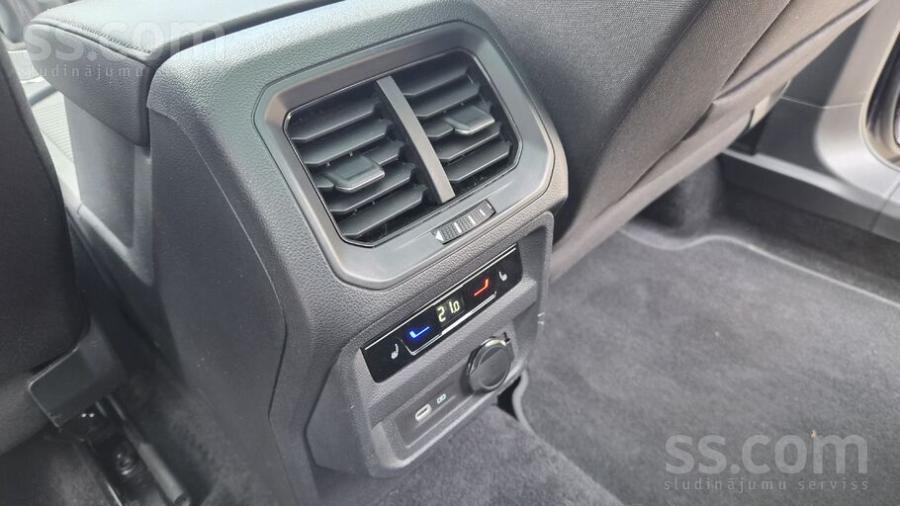 Blue Volkswagen Tiguan 2023 in Riga, with an engine capacity of 2.00 L and mileage of 56 thousand km for 32300 €, photo 14 on AUTOMOTO.COM.LV