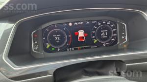 Blue Volkswagen Tiguan 2023 in Riga, with an engine capacity of 2.00 L and mileage of 56 thousand km for 32300 €, photo 15 on AUTOMOTO.COM.LV