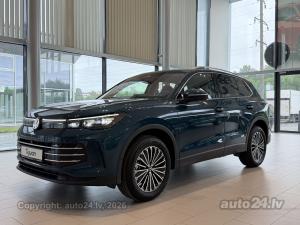 Blue Volkswagen Tiguan 2026 in Parnu, with an engine capacity of 2.00 L and mileage of 1 thousand km for 49375 €, photo  on AUTOMOTO.COM.LV