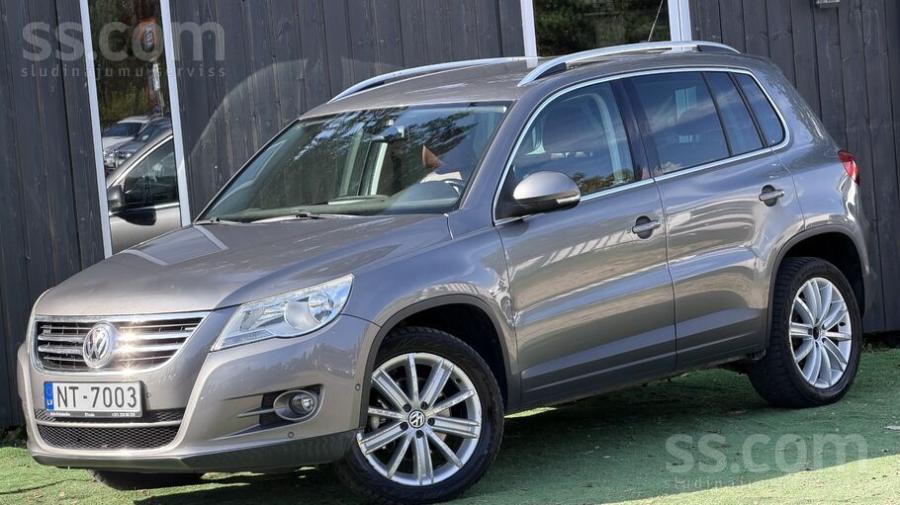 Brūns Volkswagen Tiguan 2008 Rīga, ar dzinēja tilpumu 2.00 L un nobraukumu 327 tūkst. km par 4750 €, foto 1 vietnē AUTOMOTO.COM.LV