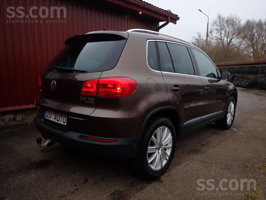 Brūns Volkswagen Tiguan 2011 Liepāja, ar dzinēja tilpumu 2.00 L un nobraukumu 184 tūkst. km par 11550 €, foto 2 vietnē AUTOMOTO.COM.LV