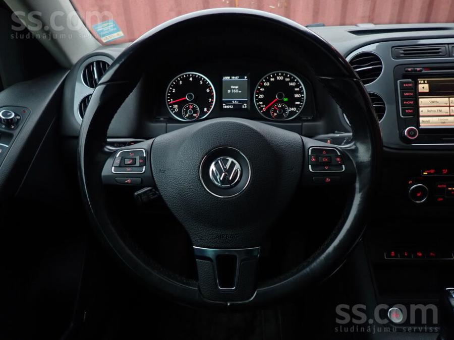 Brūns Volkswagen Tiguan 2011 Liepāja, ar dzinēja tilpumu 2.00 L un nobraukumu 184 tūkst. km par 11550 €, foto 8 vietnē AUTOMOTO.COM.LV