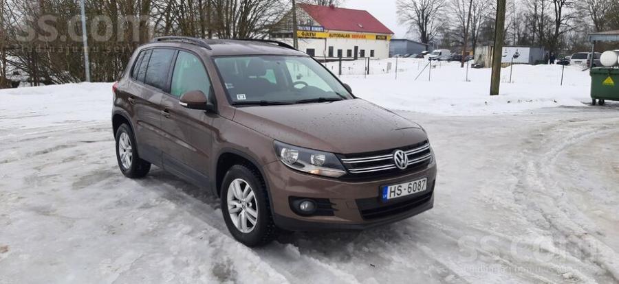 Brūns Volkswagen Tiguan 2011 Rīga, ar dzinēja tilpumu 2.00 L un nobraukumu 295 tūkst. km par 8300 €, foto 2 vietnē AUTOMOTO.COM.LV