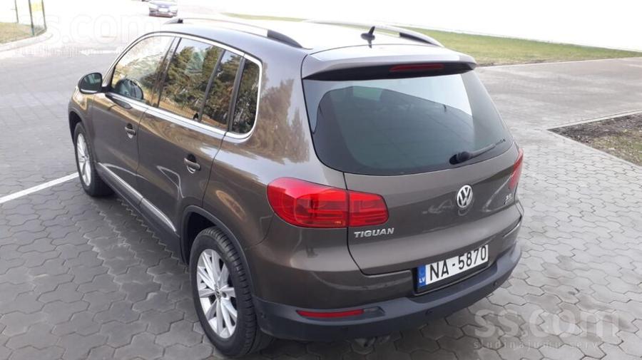 Brūns Volkswagen Tiguan 2011 Rīga, ar dzinēja tilpumu 2.00 L un nobraukumu 286 tūkst. km par 8999 €, foto 7 vietnē AUTOMOTO.COM.LV