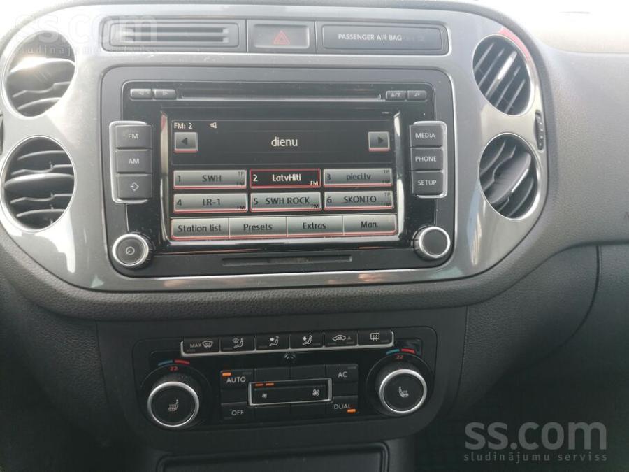 Brūns Volkswagen Tiguan 2011 Valmiera, ar dzinēja tilpumu 1.40 L un nobraukumu 327 tūkst. km par 5250 €, foto 19 vietnē AUTOMOTO.COM.LV