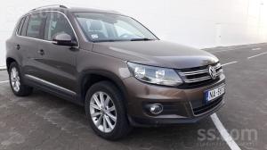 Brown Volkswagen Tiguan 2011 in Riga, with an engine capacity of 2.00 L and mileage of 294 thousand km for 8190 €, photo 7 on AUTOMOTO.COM.LV