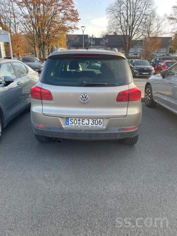Brūns Volkswagen Tiguan 2011 Jēkabpils, ar dzinēja tilpumu 2.00 L un nobraukumu 231 tūkst. km par 8600 €, foto 2 vietnē AUTOMOTO.COM.LV