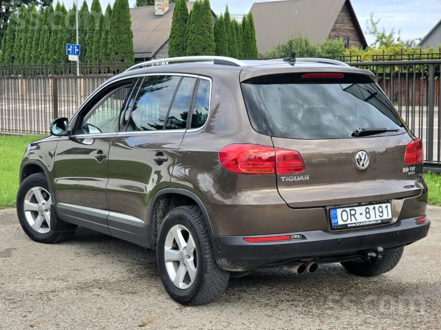 Brūns Volkswagen Tiguan 2011 Jelgava, ar dzinēja tilpumu 2.00 L un nobraukumu 242 tūkst. km par 9990 €, foto 9 vietnē AUTOMOTO.COM.LV
