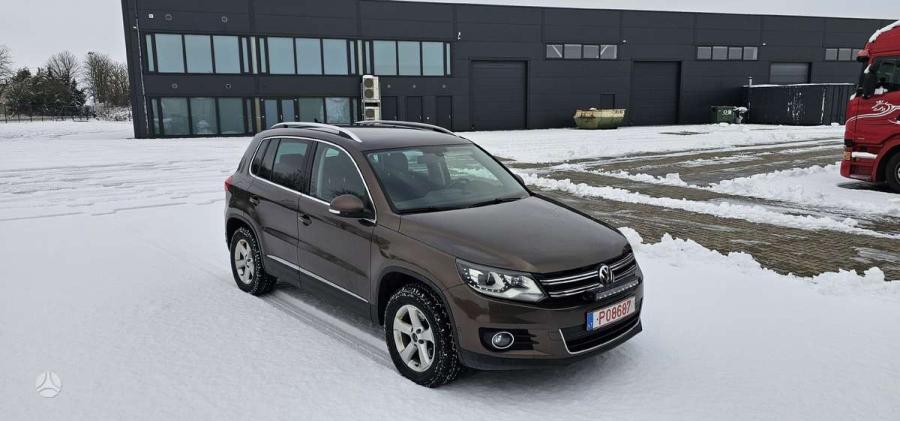 Brūns Volkswagen Tiguan 2012 Kauņa, ar dzinēja tilpumu 1.97 L un nobraukumu 340 tūkst. km par 8650 €, foto 2 vietnē AUTOMOTO.COM.LV