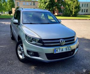Brown Volkswagen Tiguan 2012 in Siauliai, with an engine capacity of 1.98 L and mileage of 150 thousand km for 5450 €, photo  on AUTOMOTO.COM.LV