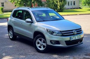 Brown Volkswagen Tiguan 2012 in Siauliai, with an engine capacity of 1.98 L and mileage of 150 thousand km for 5450 €, photo 6 on AUTOMOTO.COM.LV