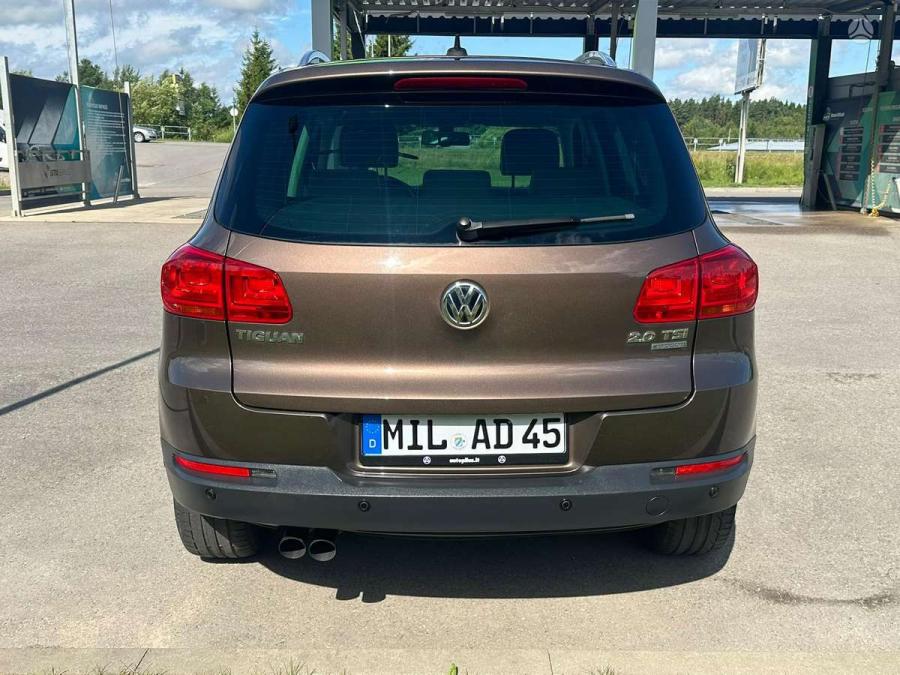 Brūns Volkswagen Tiguan 2012 Utena, ar dzinēja tilpumu 1.98 L un nobraukumu 183 tūkst. km par 8650 €, foto 7 vietnē AUTOMOTO.COM.LV