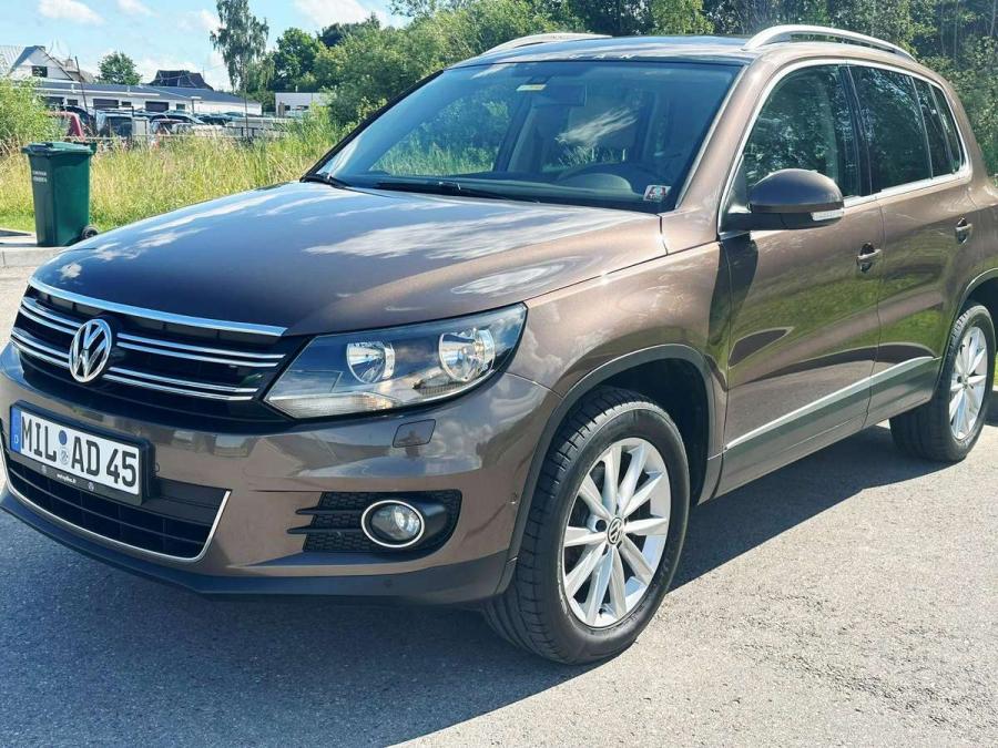 Brūns Volkswagen Tiguan 2012 Utena, ar dzinēja tilpumu 1.98 L un nobraukumu 183 tūkst. km par 8650 €, foto 3 vietnē AUTOMOTO.COM.LV