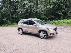 Brown Volkswagen Tiguan 2012 in Kaunas, with an engine capacity of 1.39 L and mileage of 187 thousand km for 5200 €, photo 10 on AUTOMOTO.COM.LV