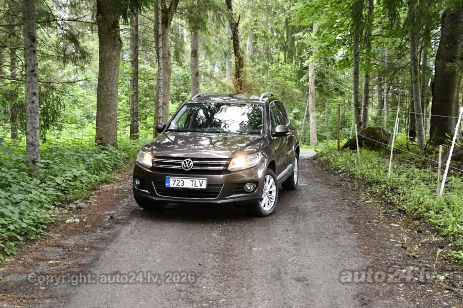 Brown Volkswagen Tiguan 2012 in Tallinn, with an engine capacity of 1.40 L and mileage of 227 thousand km for 8500 €, photo 1 on AUTOMOTO.COM.LV