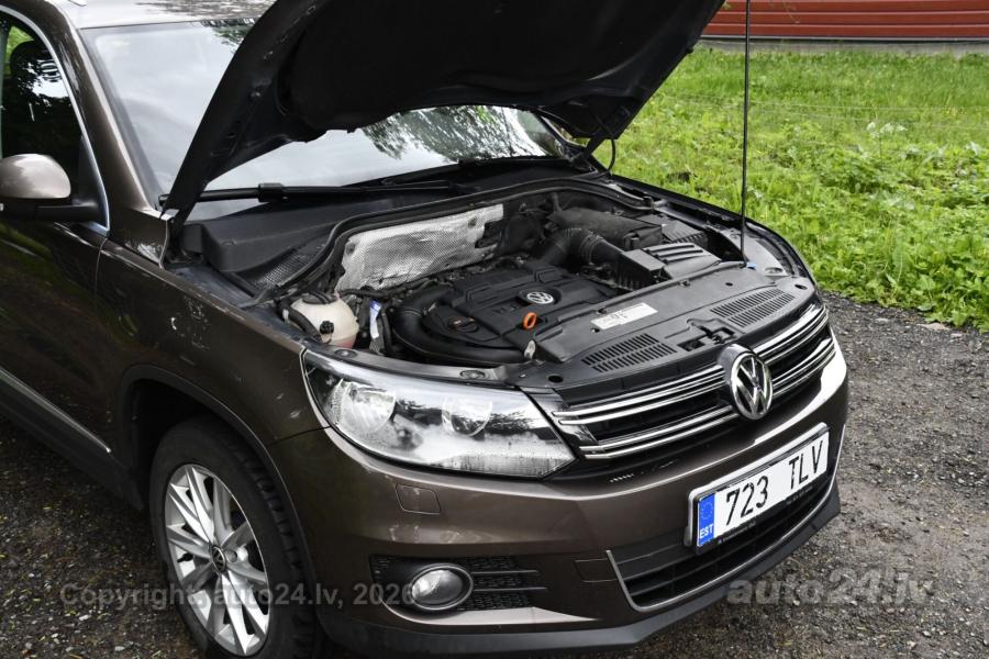 Brown Volkswagen Tiguan 2012 in Tallinn, with an engine capacity of 1.40 L and mileage of 227 thousand km for 8500 €, photo 3 on AUTOMOTO.COM.LV
