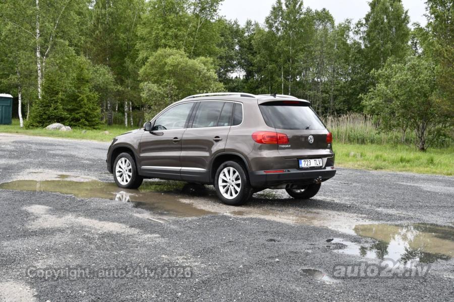 Brown Volkswagen Tiguan 2012 in Tallinn, with an engine capacity of 1.40 L and mileage of 227 thousand km for 8500 €, photo 11 on AUTOMOTO.COM.LV