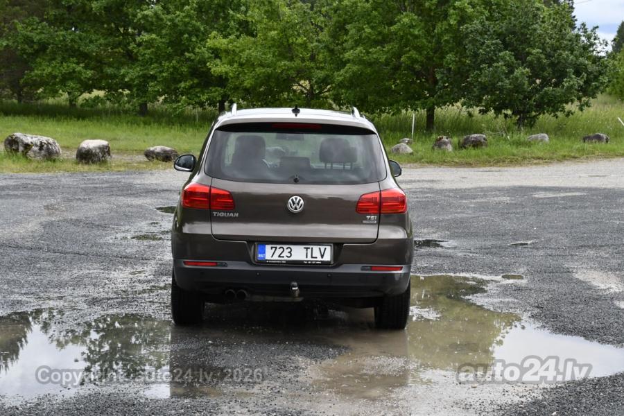 Brown Volkswagen Tiguan 2012 in Tallinn, with an engine capacity of 1.40 L and mileage of 227 thousand km for 8500 €, photo 12 on AUTOMOTO.COM.LV