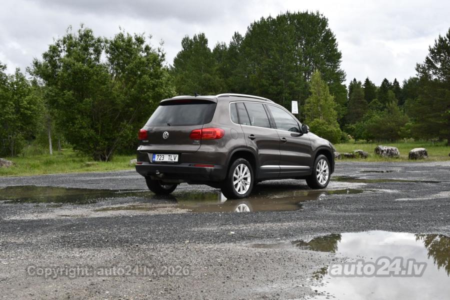 Brown Volkswagen Tiguan 2012 in Tallinn, with an engine capacity of 1.40 L and mileage of 227 thousand km for 8500 €, photo 13 on AUTOMOTO.COM.LV