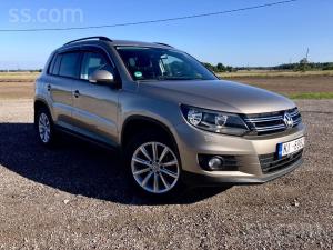 Brown Volkswagen Tiguan 2012 in Talsi, with an engine capacity of 2.00 L and mileage of 312 thousand km for 7500 €, photo  on AUTOMOTO.COM.LV