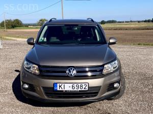Brown Volkswagen Tiguan 2012 in Talsi, with an engine capacity of 2.00 L and mileage of 312 thousand km for 6999 €, photo 9 on AUTOMOTO.COM.LV