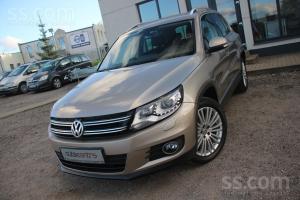 Brown Volkswagen Tiguan 2012 in Tukums, with an engine capacity of 1.40 L and mileage of 148 thousand km for 9358 €, photo 3 on AUTOMOTO.COM.LV