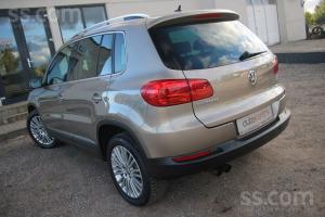 Brown Volkswagen Tiguan 2012 in Tukums, with an engine capacity of 1.40 L and mileage of 148 thousand km for 9358 €, photo 5 on AUTOMOTO.COM.LV