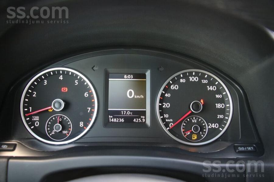 Brown Volkswagen Tiguan 2012 in Tukums, with an engine capacity of 1.40 L and mileage of 148 thousand km for 9358 €, photo 18 on AUTOMOTO.COM.LV