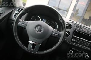 Brown Volkswagen Tiguan 2012 in Tukums, with an engine capacity of 1.40 L and mileage of 148 thousand km for 9358 €, photo 20 on AUTOMOTO.COM.LV