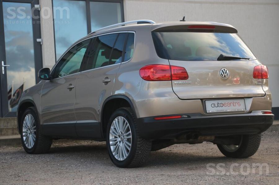 Brown Volkswagen Tiguan 2012 in Tukums, with an engine capacity of 1.40 L and mileage of 148 thousand km for 9358 €, photo 28 on AUTOMOTO.COM.LV