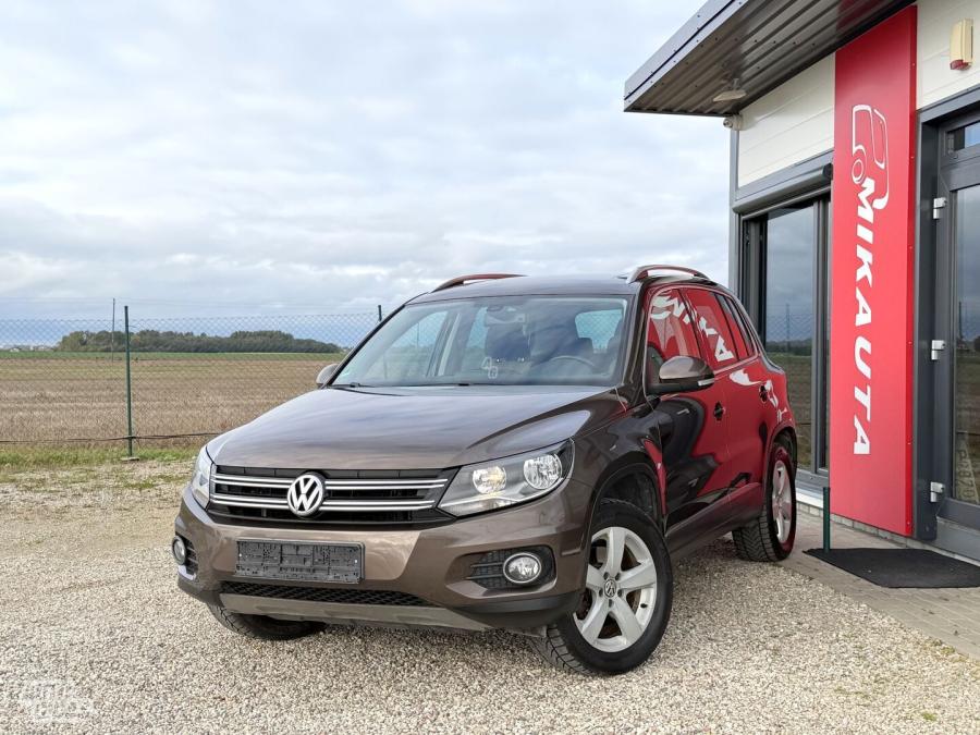 Brūns Volkswagen Tiguan 2012 Kauņa, ar dzinēja tilpumu 2.00 L un nobraukumu 275 tūkst. km par 7499 €, foto 1 vietnē AUTOMOTO.COM.LV