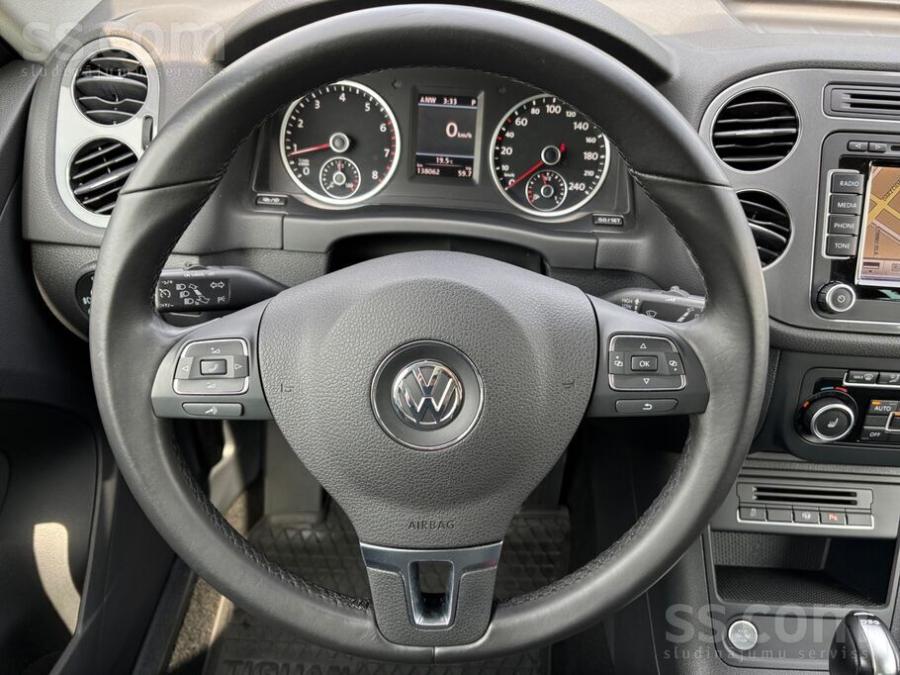 Brown Volkswagen Tiguan 2013 in Riga, with an engine capacity of 2.00 L and mileage of 138 thousand km for 7800 €, photo 33 on AUTOMOTO.COM.LV