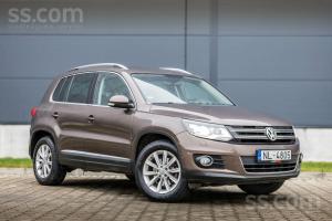 Brown Volkswagen Tiguan 2013 in Riga, with an engine capacity of 2.00 L and mileage of 200 thousand km for 11990 €, photo 3 on AUTOMOTO.COM.LV