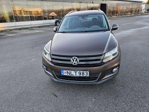 Brūns Volkswagen Tiguan 2013 Panevēža, ar dzinēja tilpumu 1.97 L un nobraukumu 282 tūkst. km par 6800 €, foto 2 vietnē AUTOMOTO.COM.LV