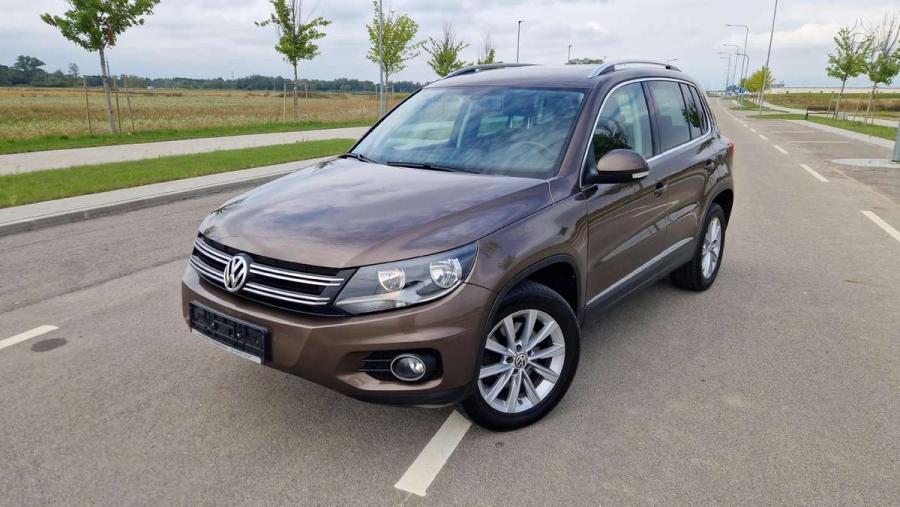 Brūns Volkswagen Tiguan 2013 Marijampole, ar dzinēja tilpumu 1.97 L un nobraukumu 300 tūkst. km par 7990 €, foto 1 vietnē AUTOMOTO.COM.LV
