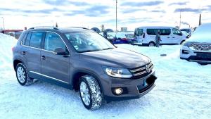 Brown Volkswagen Tiguan 2013 in Taurage, with an engine capacity of 1.97 L and mileage of 88 thousand km for 8500 €, photo 4 on AUTOMOTO.COM.LV