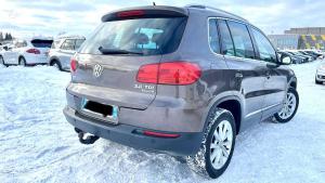 Brown Volkswagen Tiguan 2013 in Taurage, with an engine capacity of 1.97 L and mileage of 88 thousand km for 8500 €, photo 10 on AUTOMOTO.COM.LV