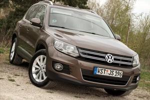Brown Volkswagen Tiguan 2013 in Riga, with an engine capacity of 2.00 L and mileage of 154 thousand km for 12700 €, photo 3 on AUTOMOTO.COM.LV