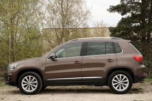 Brown Volkswagen Tiguan 2013 in Riga, with an engine capacity of 2.00 L and mileage of 154 thousand km for 12700 €, photo 7 on AUTOMOTO.COM.LV