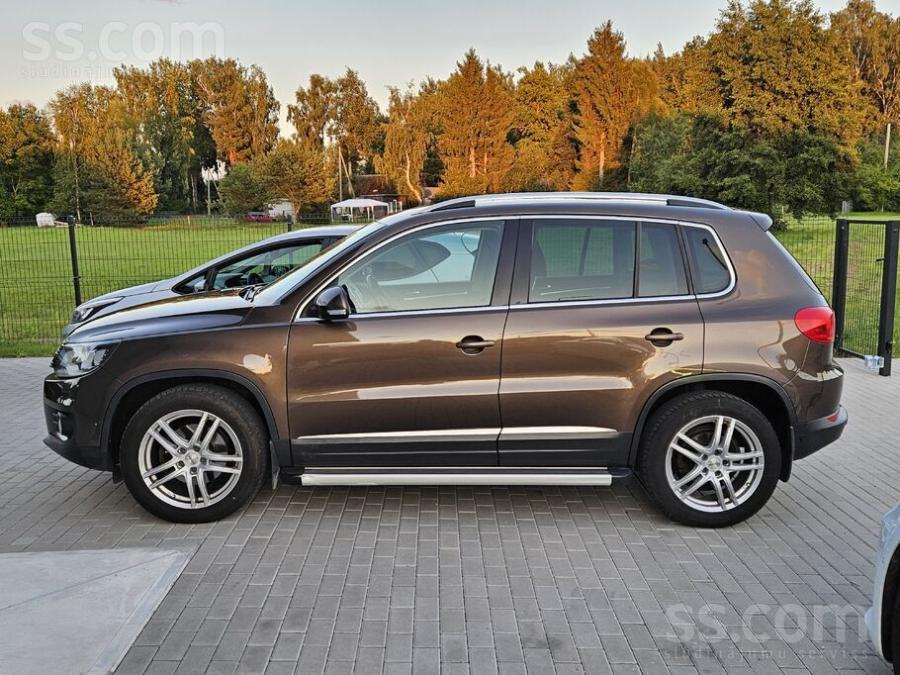 Коричневый Фольксваген Тигуан 2013 в Юрмала, объемом двигателя 2.00 л и пробегом 255 тыс. км за 7800 €, фото 7 на AUTOMOTO.COM.LV