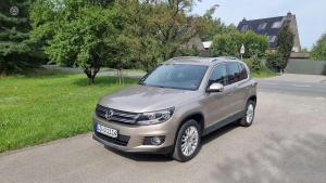 Brūns Volkswagen Tiguan 2013 Viļņa, ar dzinēja tilpumu 1.39 L un nobraukumu 210 tūkst. km par 6999 €, foto  vietnē AUTOMOTO.COM.LV