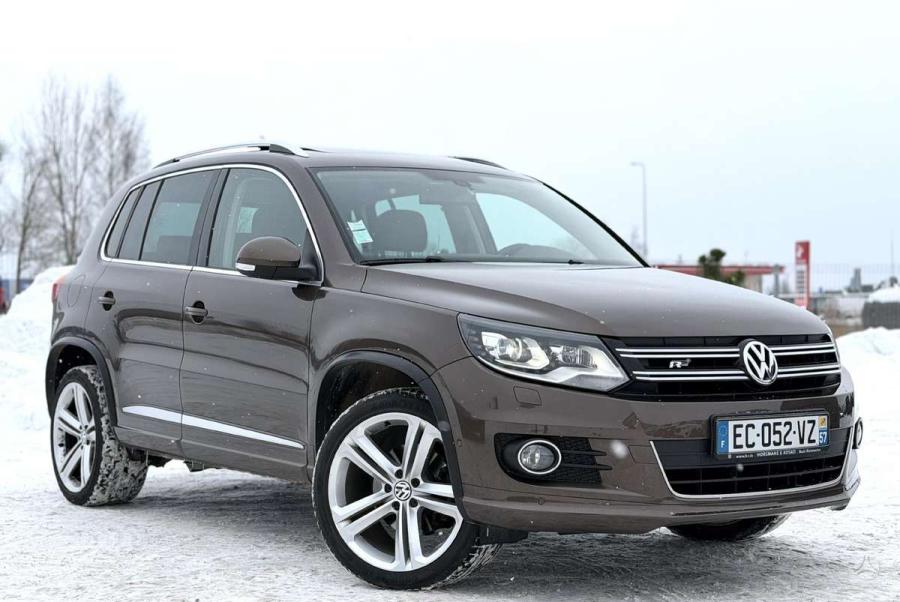 Brown Volkswagen Tiguan 2014 in Taurage, with an engine capacity of 1.97 L and mileage of 225 thousand km for 10400 €, photo 2 on AUTOMOTO.COM.LV