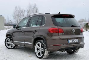 Brown Volkswagen Tiguan 2014 in Taurage, with an engine capacity of 1.97 L and mileage of 225 thousand km for 10400 €, photo 15 on AUTOMOTO.COM.LV