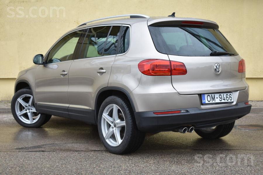 Коричневый Фольксваген Тигуан 2014 в Талси, объемом двигателя 2.00 л и пробегом 152 тыс. км за 10500 €, фото 3 на AUTOMOTO.COM.LV