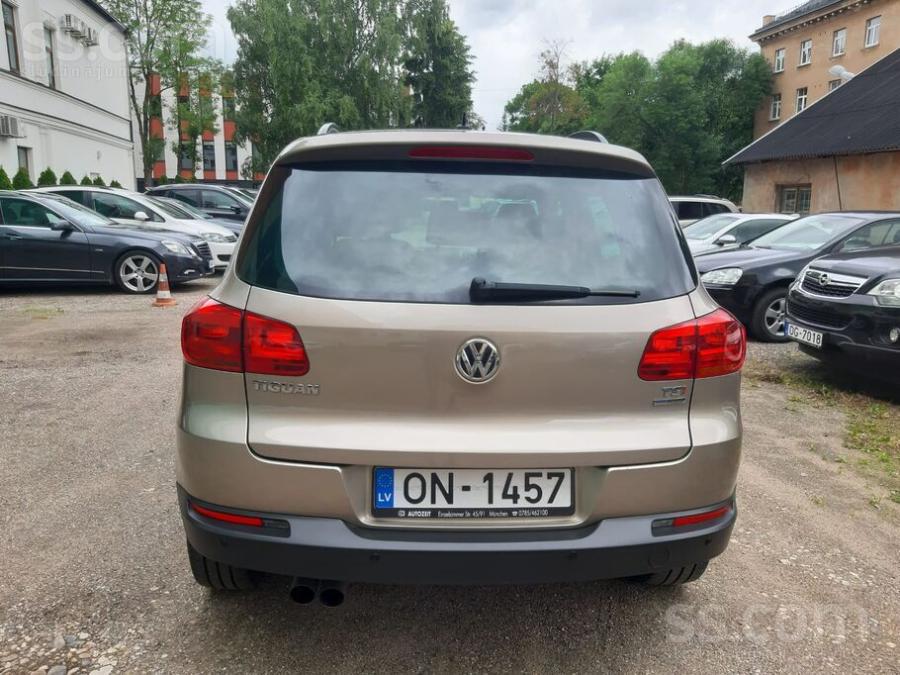 Brūns Volkswagen Tiguan 2014 Daugavpils, ar dzinēja tilpumu 1.40 L un nobraukumu 0 tūkst. km par 8750 €, foto 7 vietnē AUTOMOTO.COM.LV